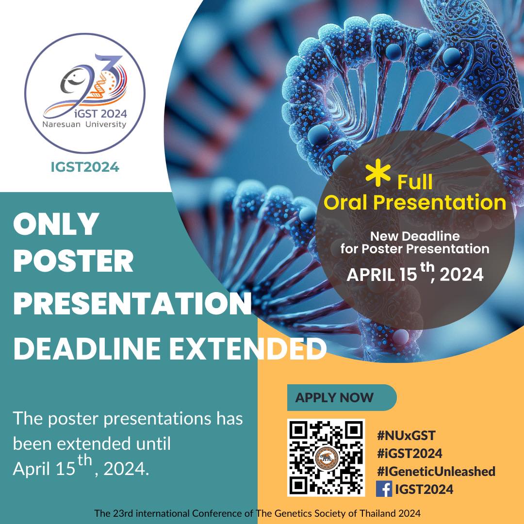 The International Conference of The Genetics Society of Thailand (iGST)2024